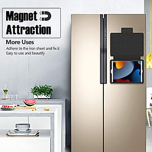 DUNNO Case for iPad 9th/ 8th/ 7th Generation (iPad 10.2-Inch 2021/2020/2019), Shockproof Magnetic Multi-Angles Stand Cover Case with Pen Holder & Card Pocket, Auto Wake/Sleep (Black)