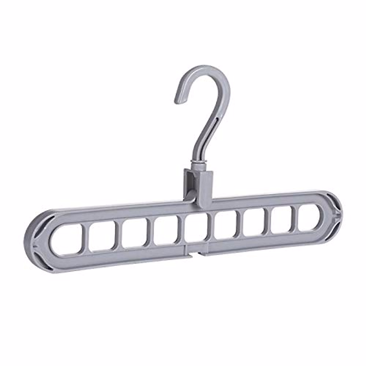 NC Clothes Hanger Closet Organizer, Multi-Port Hanger, Plastic Tie Scarf Clothes Organizer