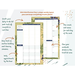 On The Go Busy Gal Planner, July 2023- June 2024, by Well Planned Gal