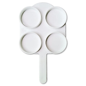 Acopelo 2 Pack Milk Sampling Tray, Milk Sampling Collection Tray, Mastitis Detection Board, Animal Husbandry Supplies