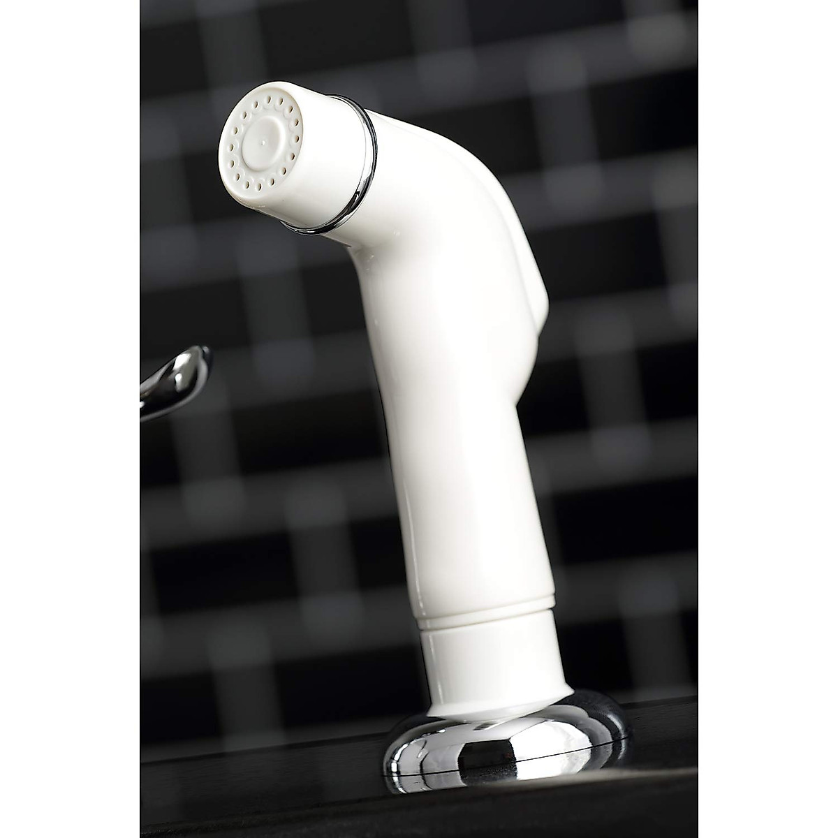 Kingston Brass KB791YL Yosemite 8" Centerset Kitchen Faucet, Polished Chrome