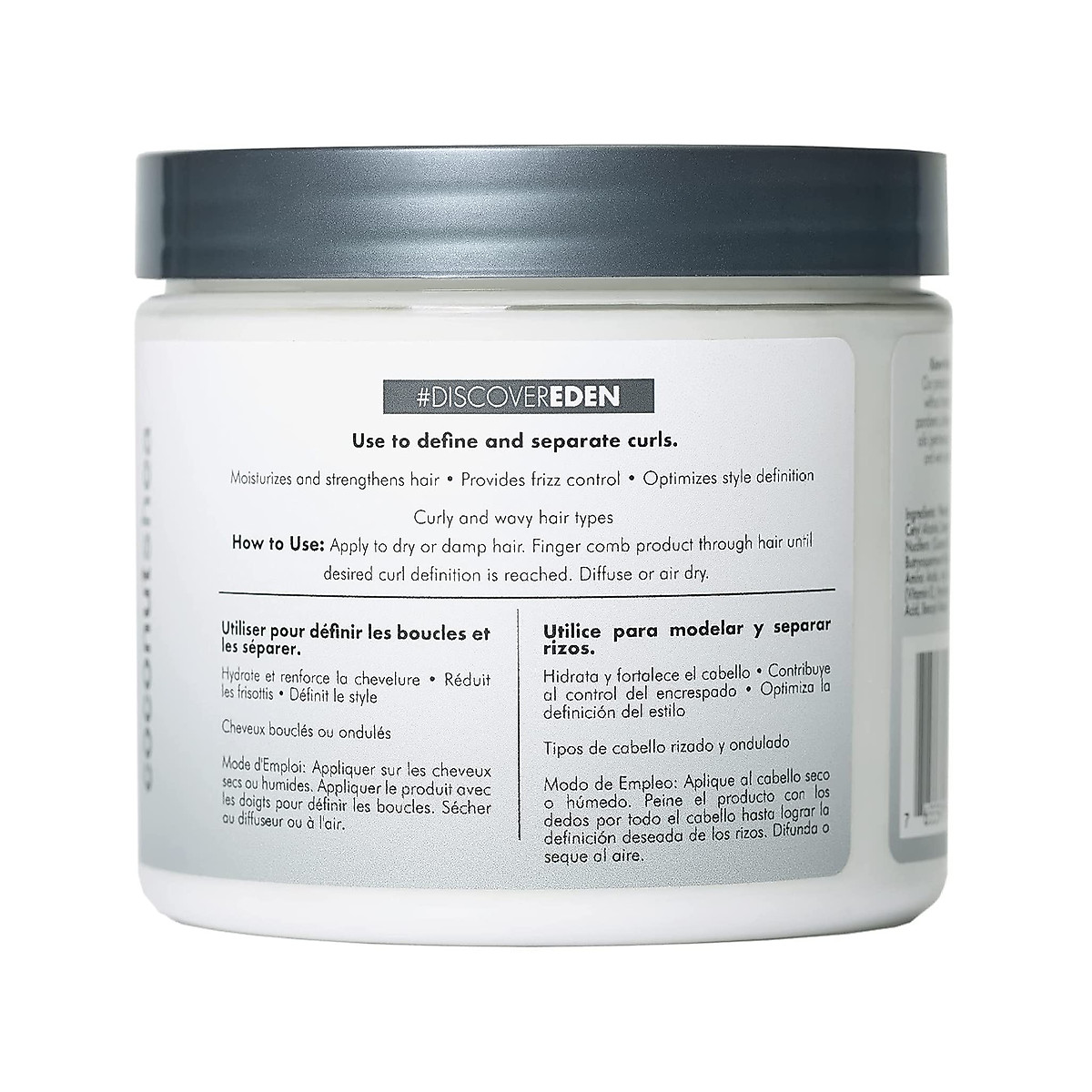 EDEN BodyWorks Coconut Shea Curl Defining Creme |16 oz | Moisturize Protect Against Humidity, Add Shine - Packaging May Vary