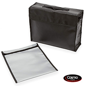 Fireproof Document Bags - Safe - Fireproof - Silicone - Waterproof - Storage - Passport Holder - Money Bag - Jewelry Organizer - Money - Coins - Photo Album - Document Holder - Fireproof Safe