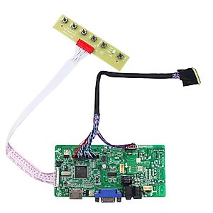 LCD Controller Board B156HW01 B156HW02 LP156WF1 CLAA173UA01A Monitor HD MI VGA Audio Driver Board