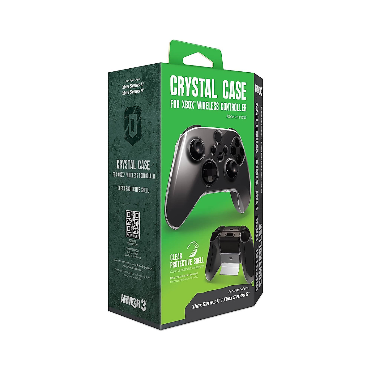 Armor3 Crystal Case for Xbox Wireless Controller (Xbox Series X) - Xbox Series X