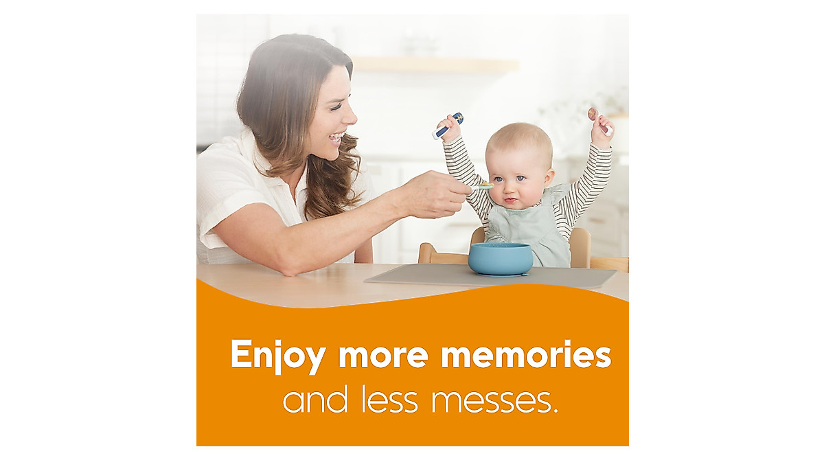 NumNum Baby Spoons Set for Self-Feeding | Ideal for 6+ Months