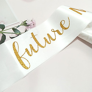Magnusson's Garden Future Mrs Sash for Bride-to-Be, Bachelorette Party, Bridal Shower, Wedding Party Sash for Future Wifey
