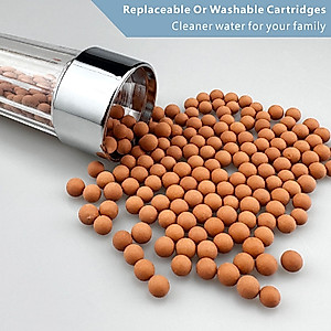 Nuodan Filtered Handheld Shower Head - High Pressure 3 Spray Setting Showerhead Filter For Hard Water - For Dry Skin & Hair