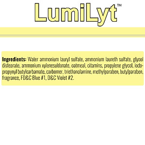 LumiLyt Shampoo - General Cleansing, Grooming, & Conditioning Pet's Hair Coat - Effective for Both Cats & Dogs - Contains Oatmeal & Vitamins, 12 fl oz