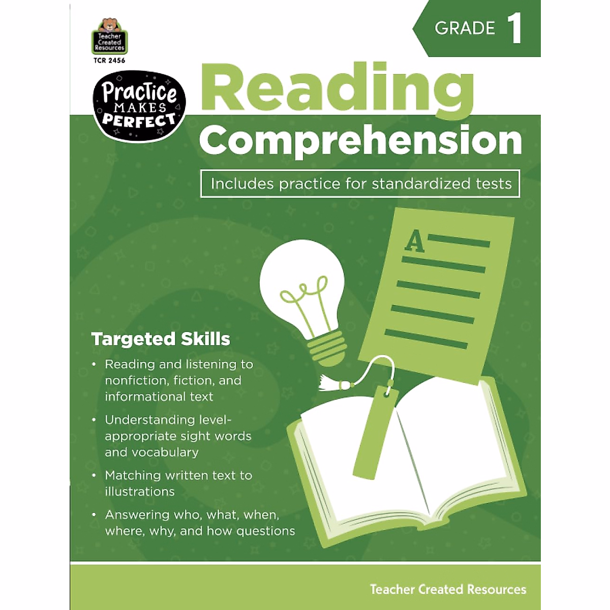 Reading Comprehension Grd 1: Grade 1 (Practice Makes Perfect (Teacher Created Materials))