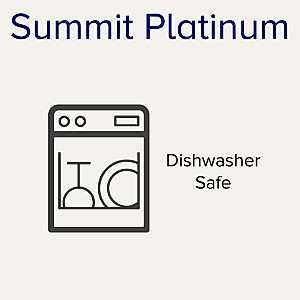 Noritake Summit Platinum Platter, Oval, 14" in White