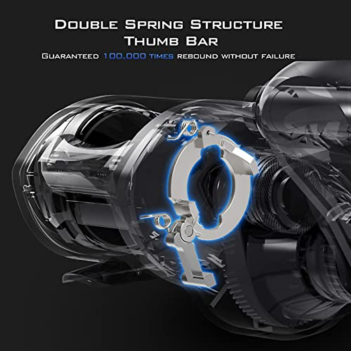 KastKing Verus Baitcasting Fishing Reel, New Assassin Version, Only 5.4 oz. Carbon Fiber Frame & Side Covers, Carbon Fiber Drag System & 11+1 Double Shielded Ball Bearings, 8.1:1 Gear Ratio
