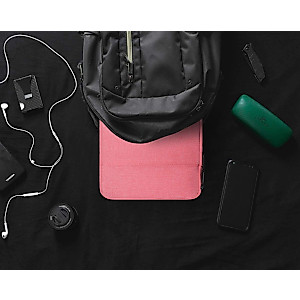 9-11 Inch Tablet Sleeve Case Bag for iPad 10.2 2021-2019, iPad 10th 10.9 2022, iPad Pro 11 M4/Air 11 M2, iPad Air 5/4 10.9, Samsung Galaxy Tab A8 10.5, Fit Apple Smart Keyboard, Pink