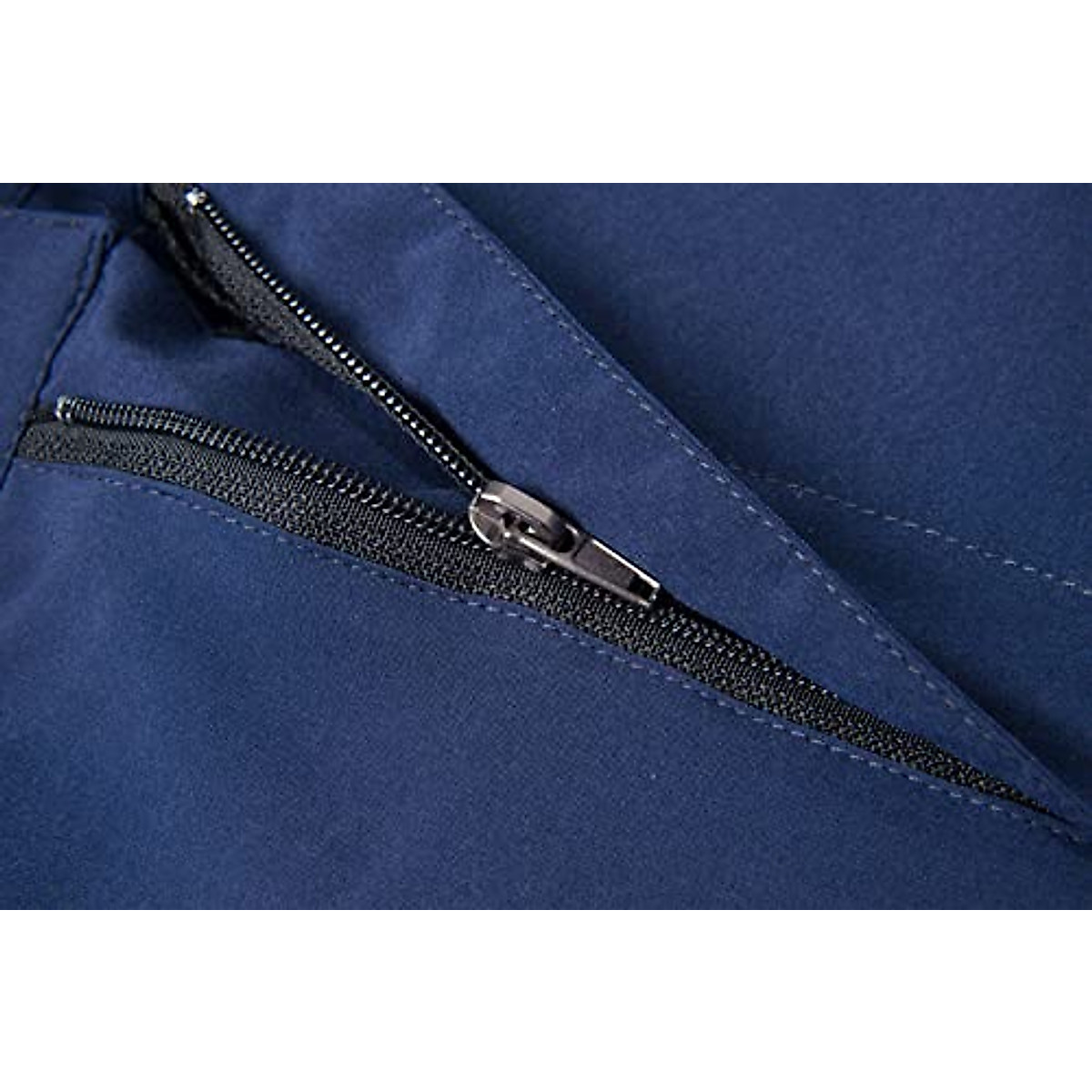 Aymnlox Prime Early Access Deals Sweatpants for Men Loose fit Patchwork Hiking Quick Drying Trousers Pants Causal Outdoor Fashion Sport Joggers Pants Men's Pants Elastic Waistband Navy XL