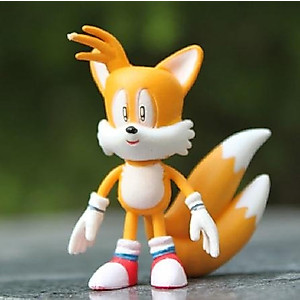 Sonic Multi Pack 2" Action Figure (6 Classic Figures - Knuckles, Sonic, Super Sonic, Amy, Metal Sonic and Tails) TRU Exclusive