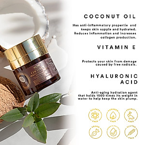 WOW Skin Science Coconut Facial Perfecting Moisturizer Face Cream, Facial Skin Care Products, Anti-Aging Face Moisturizer for Women and Men, No Sulphate, Paraben, Silicone, Mineral Oil (50 ml)