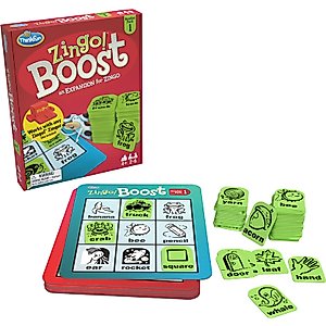 ThinkFun Zingo! Booster Pack #1 - Exciting Expansion Pack for Zingo! Game | Engages Kids in Learning | Enhances Memory & Word Recognition Skills | Trusted by Families Worldwide