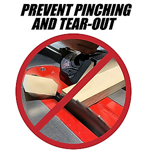 Phenolic Zero Clearance Insert for Delta Uni-Saw Contractor | Large Grizzly and Other Table Saws with a 13-3/8” x 3-3/4” x 1/2” Throat Plate Opening