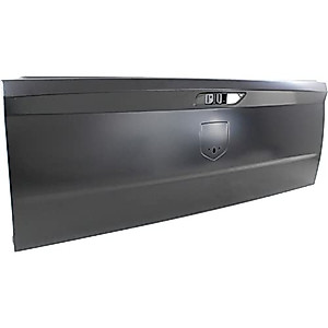 US AUTO PARTS PLUS New Tail Gate Primed Steel Direct Replacement for Dodge Ram 1500/2500/ 3500 2009-2018 68105727AN