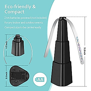 Fly Fans for Tables, Fly Repellent Outdoor Indoor Keep Flies Away, Table Top Fly Fan Fly Spinner with Holographic Blades for Picnic Patio Home, 4 Pack