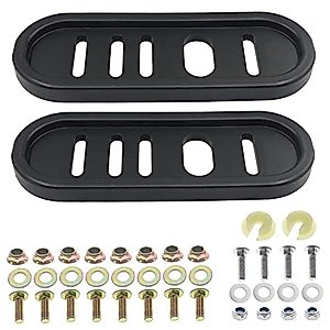 Masnln 490-241-0010 Skid Shoes Plastic for MTD Troy-Bilt Yard Machines 2-Stage Snow Blower 2PCS