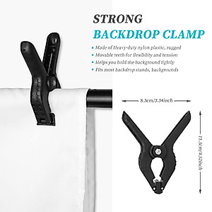 GSY Backdrop Stand 6.5x6.5ft/2x2m, Adjustable Heavy Duty Background Stand for Parties, Wedding, Photography, Ad Display, Activity Decoration