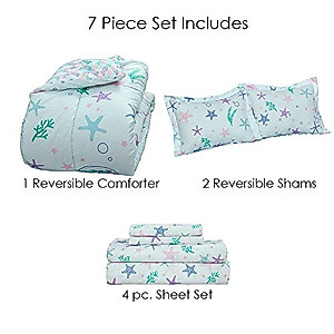 Kidz Mix Mystical Mermaid Bed in a Bag, Full