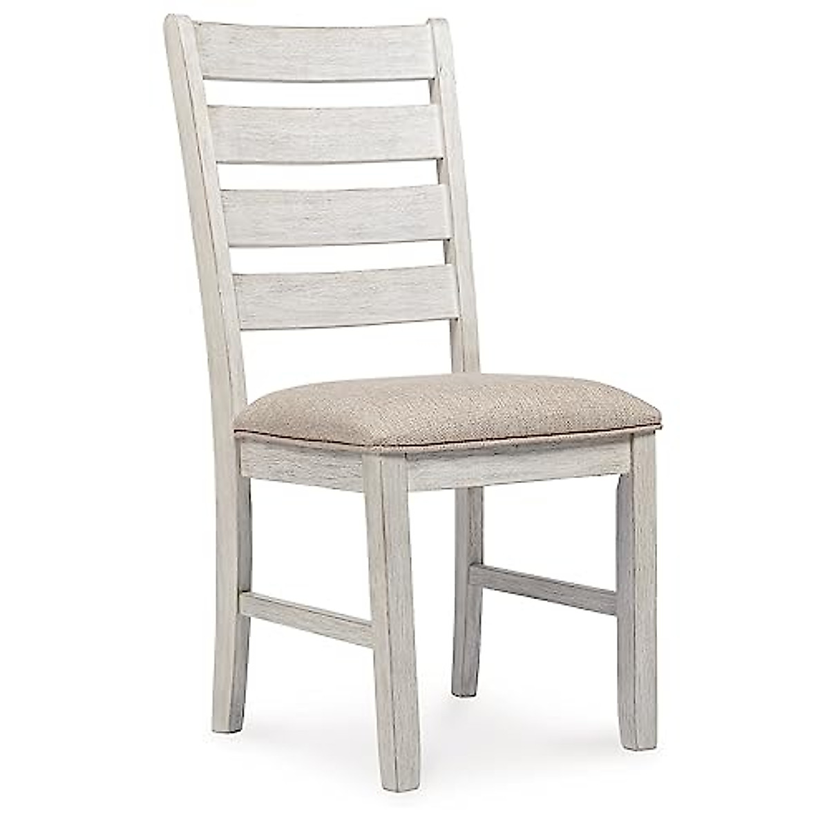 Signature Design by Ashley Skempton Modern Farmhouse Dining Room Chair, 2 Count, Whitewash