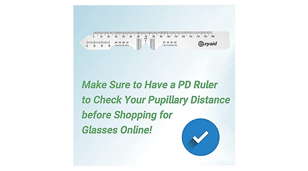 Ezyaid PD Ruler for Accurate Pupillary Distance Measurement