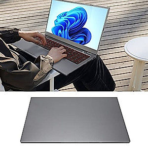 15.6 Inch Laptop, Fingerprint Reader Backlit Keyboard 16G Running Memory Notebook Computer 100‑240V FHD IPS 8000mAh for Business (16+1TB US Plug)