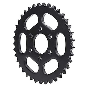 Scooter Sprocket 428 Reliability Stable Rear Sprocket Steel Material 37 Teeth Sprocket for Scooter