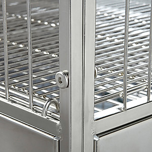 ProSelect Stainless Steel Modular Kennel, Large