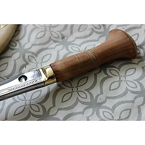 13" Traditional Sirupate Hunting Kukri - Hand Forged EGKH Factory Outlet in Nepal - Ready to use Outdoor Knives - Balance water tempered - Light Blade Hiking Khukuri