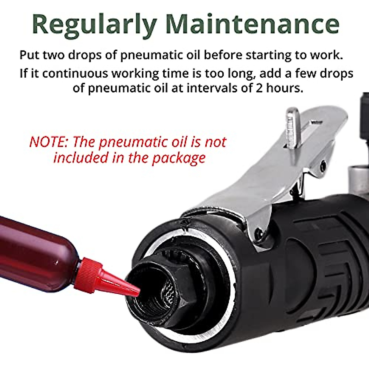 EYPINS Air Grinder,Compressed Air Angle Die Grinder 90 Degree Mini Sander Grinder Polisher Tool Set for Contour Grinding, Polishing, Milling