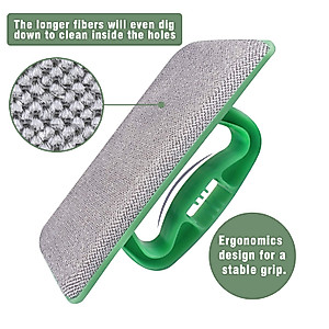 MyLifeUNIT Mesh Screen Cleaner, Window Screen Cleaning Brush Washing Equipment, Detachable Window Cleaner Tool with Wet and Dry Dual-Use