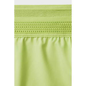 Fabletics Men's The Fundamental Short, Workout, Running, Training, Gym, Yoga, Ultra Lightweight, Athletic, 7" Inseam, M, Faded Lime