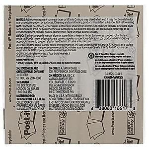 Post-it® Super Sticky Pop-up Lined Note Refills