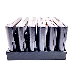 Game Cartridge Holder for Sega Genesis - Tray Holds 6 Games - Mega Drive Display