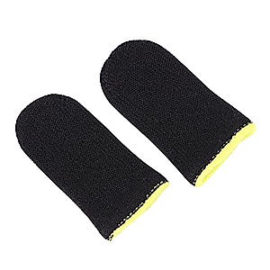 LJLSY Gaming Finger cots Finger Cover Game Controller 2pcs/1pair Sweat Proof Sensitive Non-Scratch Touch Screen Gaming Finger Thumb Sleeve Glove Can be Used Anytime Anywhere (Color : C)