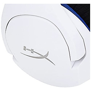 HyperX HHSS1C-KB-WT/G Cloud Stinger Core – Wireless Gaming Headset, for PS4, PS5, PC, Lightweight, Durable Steel Sliders, Noise-Cancelling Microphone - White