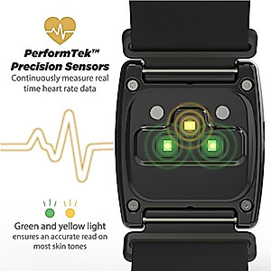 Scosche Rhythm 24 Waterproof/Dustproof Fitness Armband with Built-in Memory, Dual Band ANT+ and BLE Bluetooth Smart, Hyper Accurate Tracking of Your Heart Rate During Workouts