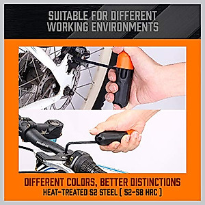 HORUSDY 30-Piece Hex Key Set, Allen Wrench Set Inch/Metric MM(0.7mm-10mm) SAE(0.028"-3/8)