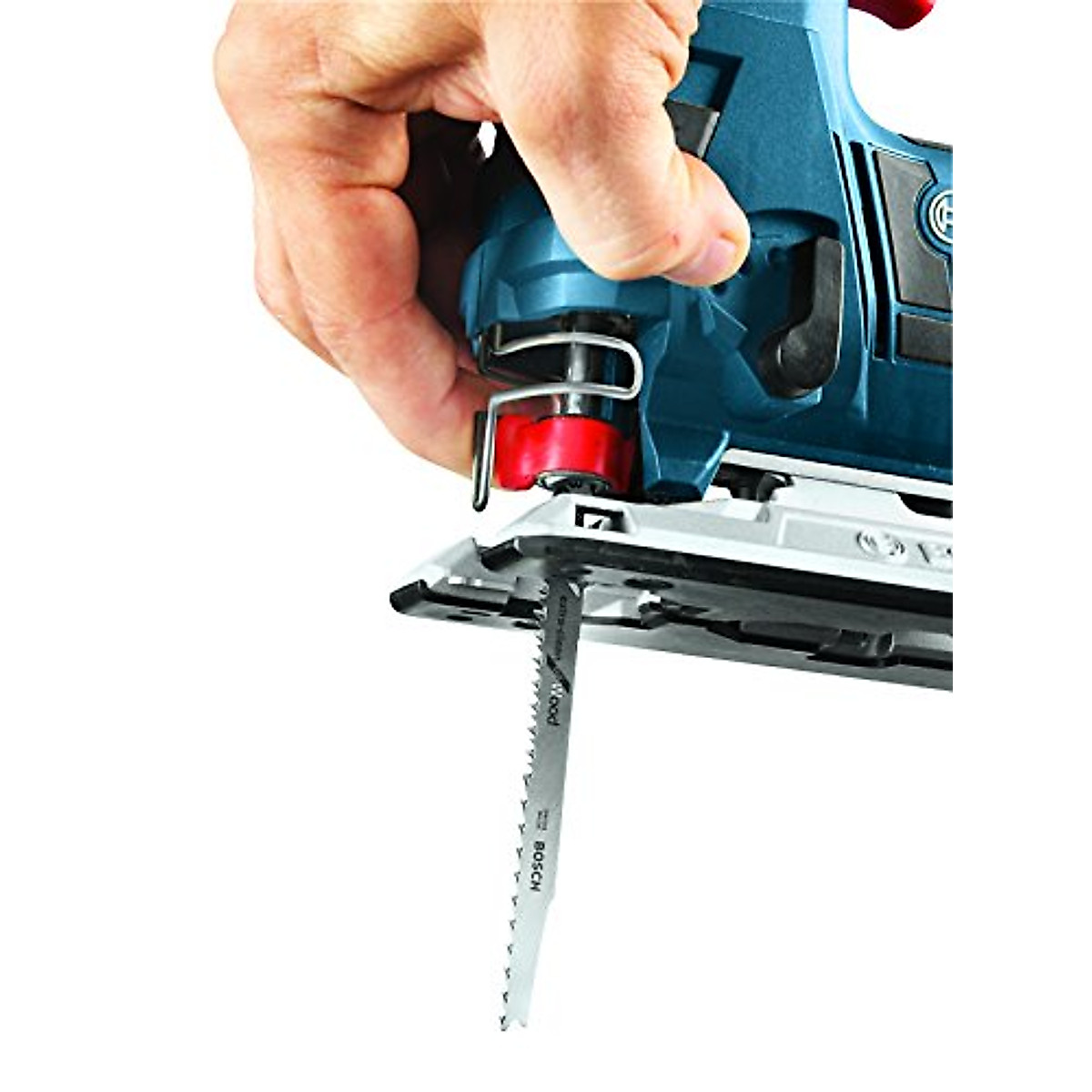 BOSCH 18-Volt Lithium-Ion Cordless Jig Saw Bare Tool JSH180B,Blue