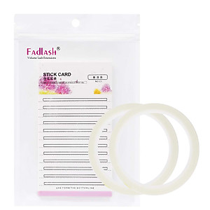 FADLASH Volume Fans Holder for Easy Fan Volume Lashes, 20Pcs Storage Card, Cruelty Free, Black