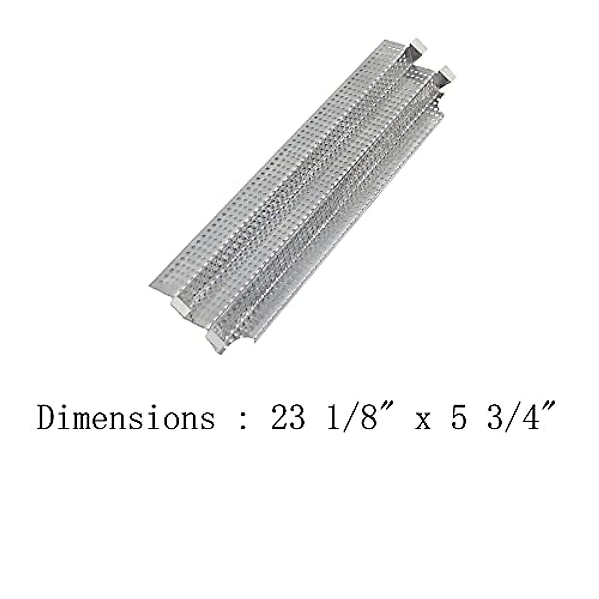 Votenli S9408A (4-Pack) 16GA Stainless Steel Heat Plate Replacement for Viking VGBQ 30 in T Series, VGBQ 41 in T Series, VGBQ 53 in T Series, VGBQ30, VGBQ41, VGBQ53