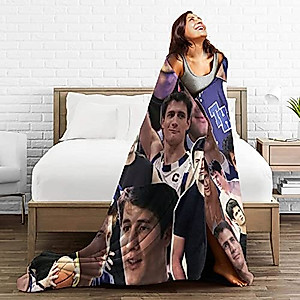 Blankets Nathan Scott Collage Soft and Comfortable Warm Fleece Throw Blankets Yoga Blankets Beach Blanket Picnic Blankets for Sofa Bed Camping Travel … (60"x50")