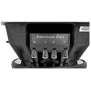 New American Bass Xr-10D4 2000 Watt 10 Inch Dual 4 Ohm Subwoofer Car Audio Sub