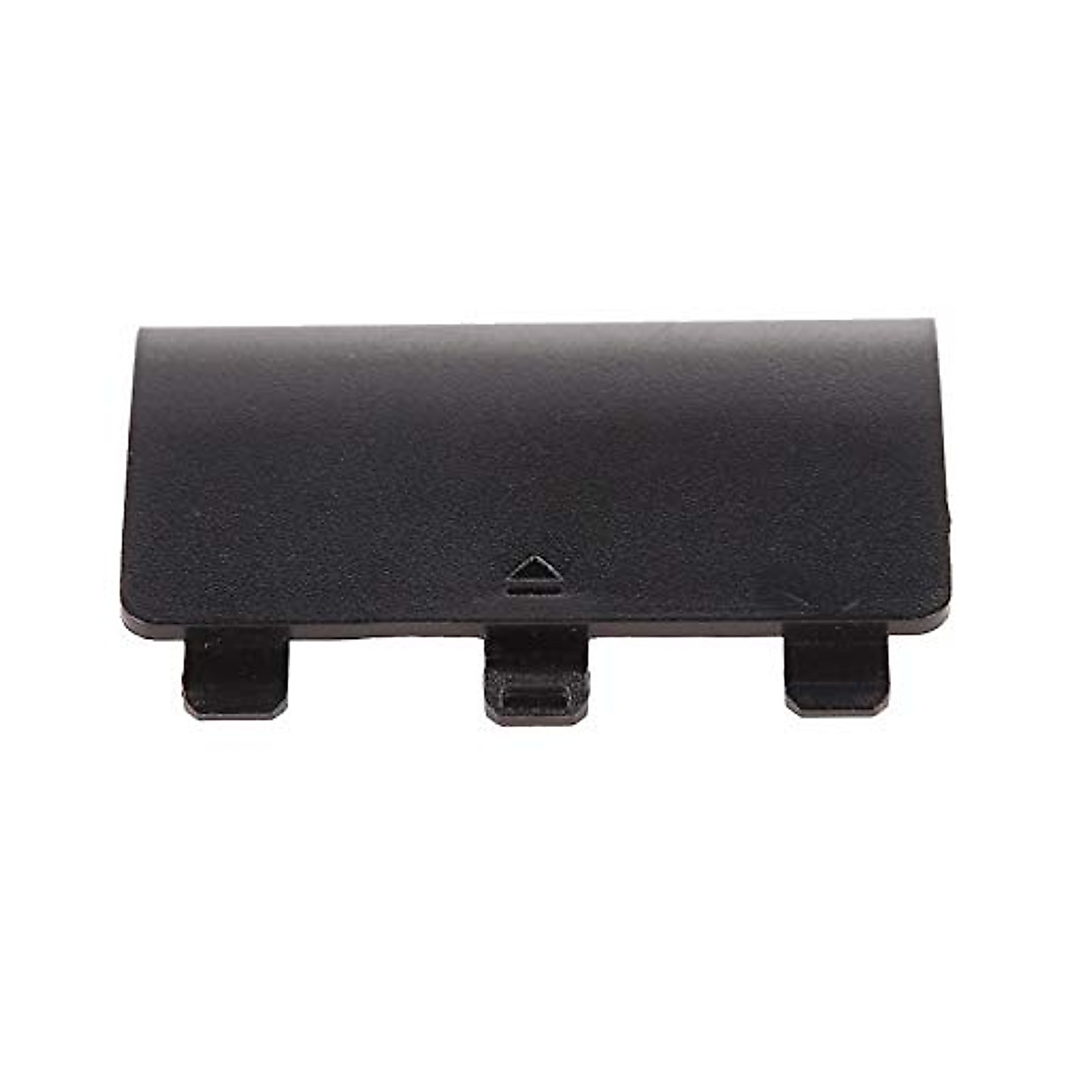 VizGiz 4 Pack Battery Back Cover for Xbox One Wireless Controller Repair Part Replacement One S X Controllers Pack Shell Clip Back Door Lid Guard Cabinet Holder Case (Black)