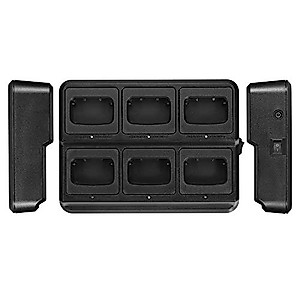 BAOFENG BF-888S Six-Way Charger Multi Unit Charger Base for BF-888S H-777 BF-88ST Walkie Talkie and Battery, 1Pack