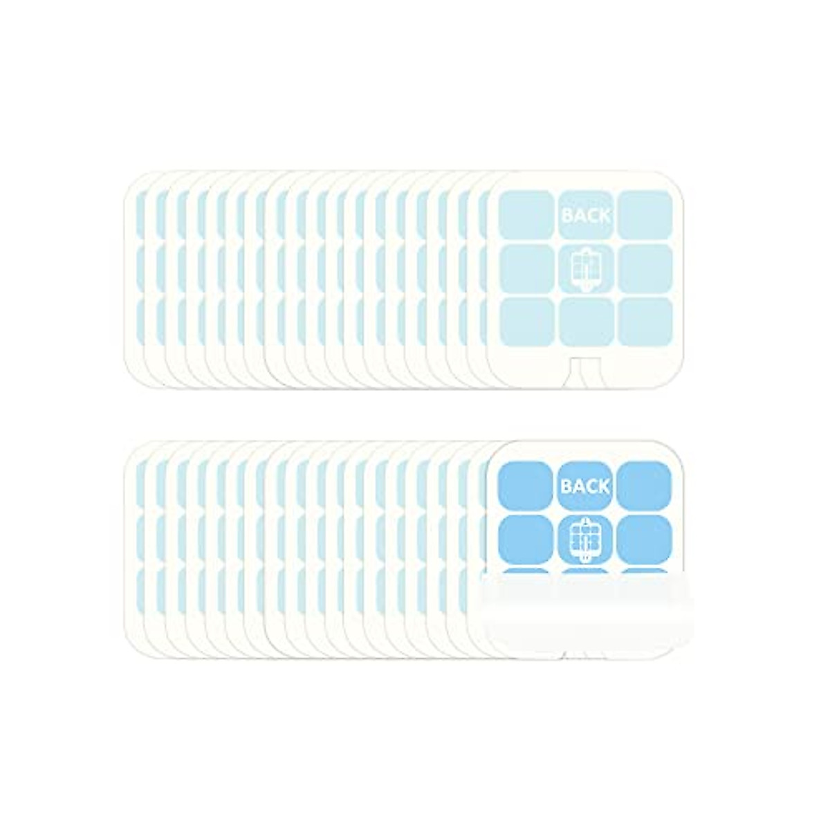 40 Pack Refill Glue Cards Compatible with SH502 and Dynatrap DT3005W Dot Indoor Fly Trap Plug-in Insect Trap Replacement Sticky Glue Boards